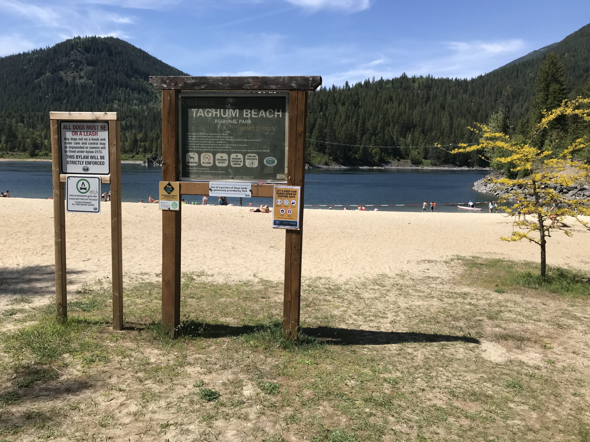 Taghum Beach Regional Park | Regional District of Central Kootenay